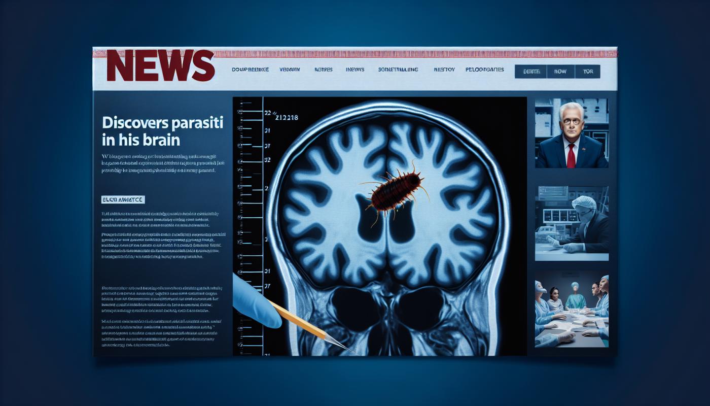 R.F.K. Jr. Says Doctors Found a Dead Worm in His Brain