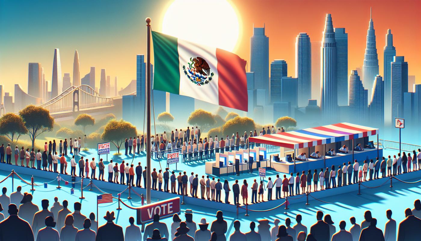 Mexico's 2024 Elections Draw Massive Turnout Amid Challenge…