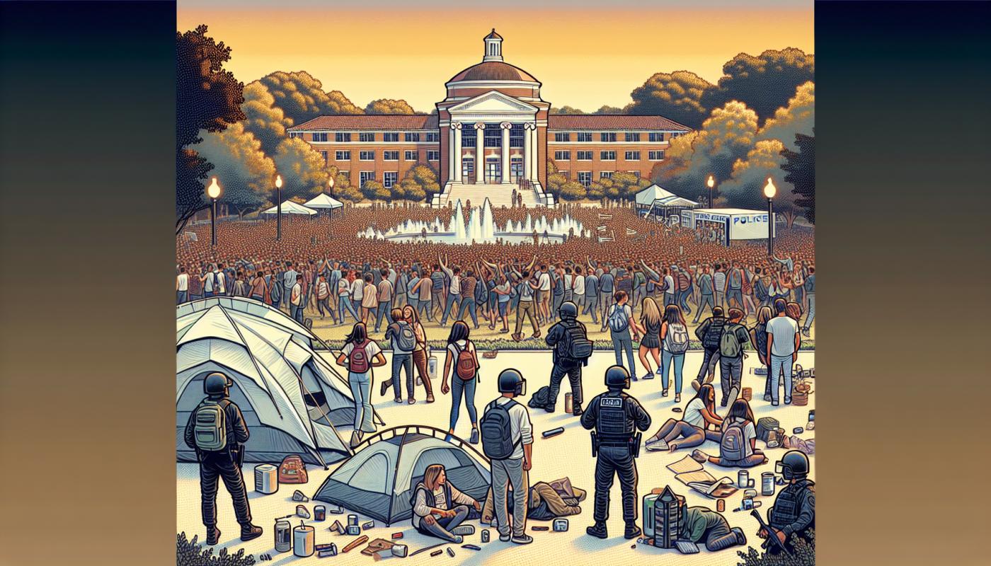 Mass Arrests at UCLA Amid Pro-Palestinian Protests