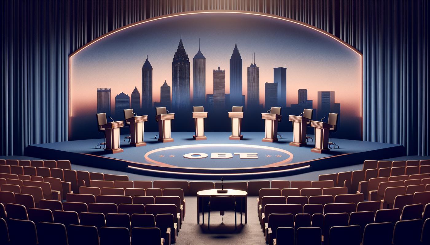 New Debate Dynamics: Muted Mics and No Audience Set Stage f…